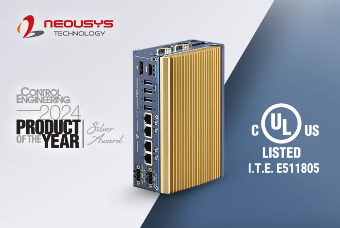 Neousys Technology Awarded Silver in Control Engineering’s 2024 Product ...