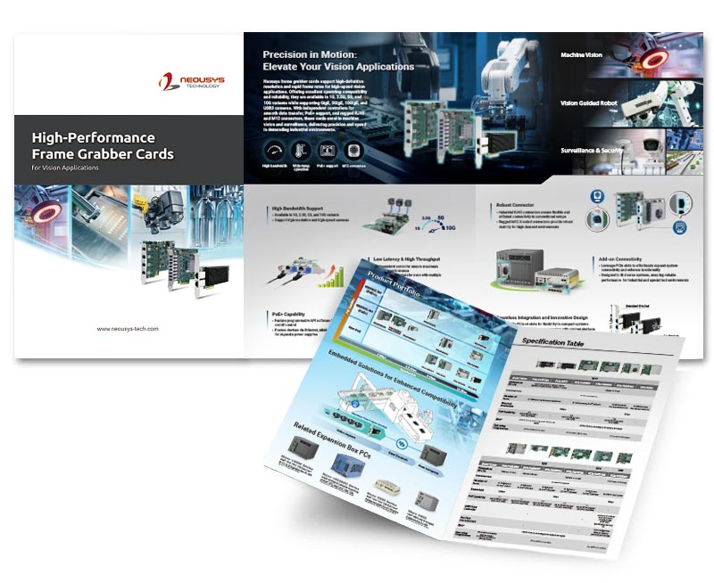 Download the 2025 Brochure: High-Performance Frame Grabber Cards ...